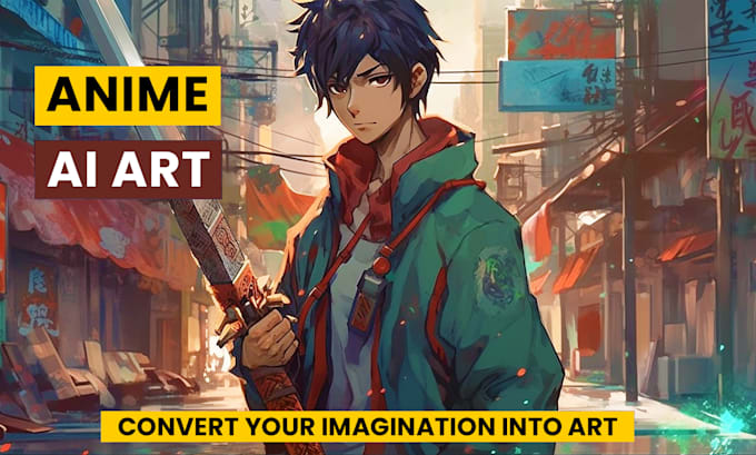Create stunning ai generated images of anime, realistic art by Xivysan ...