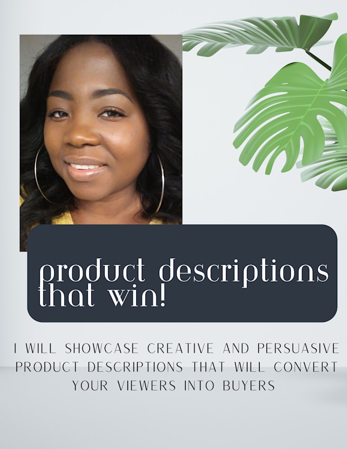 Create persuasive product descriptions that sell by Savvywealth | Fiverr