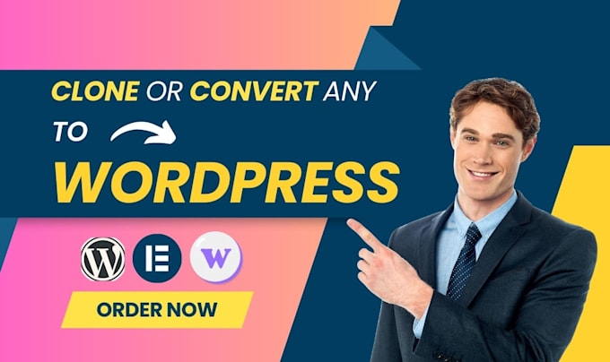 Clone or transfer wix, squarespace, webflow to wordpress by Wp_hossain | Fiverr