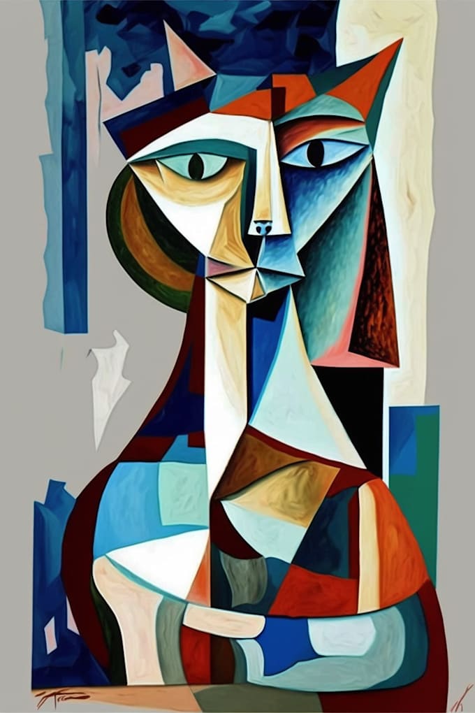 Paint your animal with cubism painting style by Mudeva | Fiverr