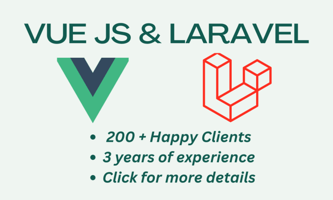 Develop Vue Js And Laravel Web Applications By Hassanjavaidrao Fiverr