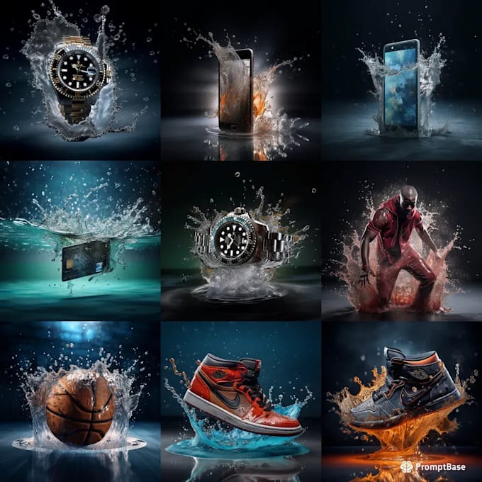 Make any object water burst effect by Elpejor06 | Fiverr