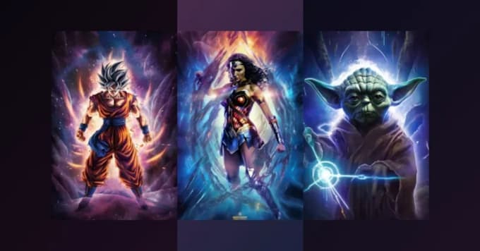 Make epic character posters by Elpejor06 | Fiverr