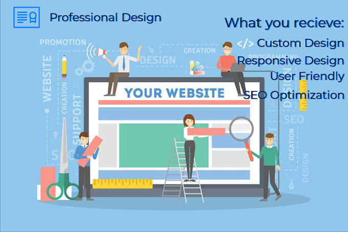 Create a professional website by Flyxyn | Fiverr