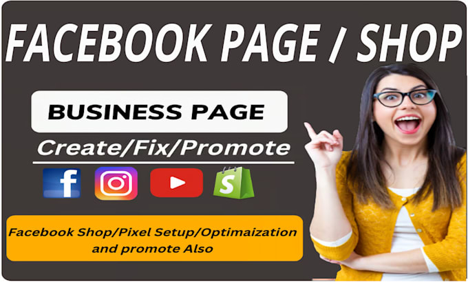 Create a professional facebook page, profile, or business page by ...