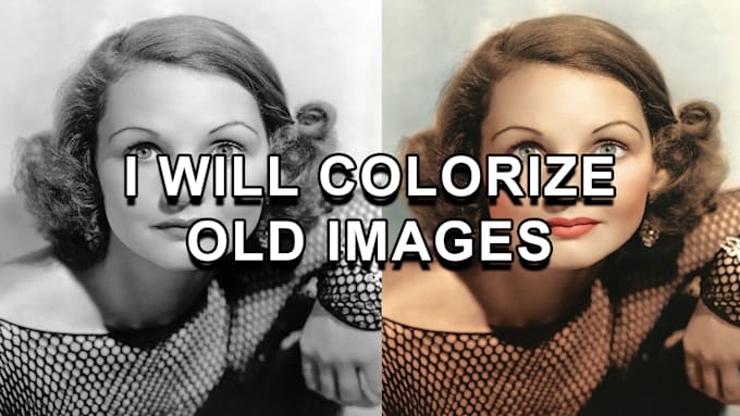 Colorize old photos professionally by Cryservices | Fiverr