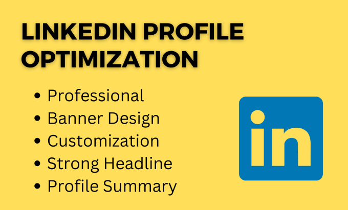 Optimize your linkedin profile by Hasnain1995 | Fiverr