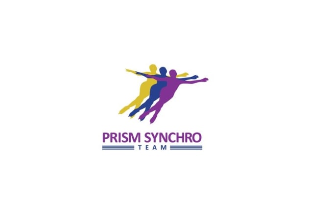 Prism synchronized skating team logo by Patricia_palomo | Fiverr