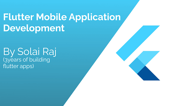 Develop flutter mobile applications by Msraj085 | Fiverr