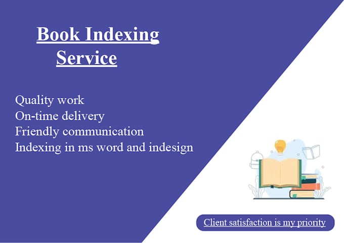 Create book index in adobe indesign by Illustronicall | Fiverr