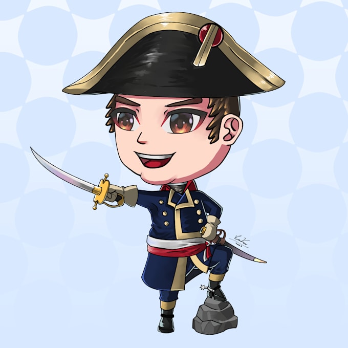 Draw a chibi version of you by Euvee_studio | Fiverr