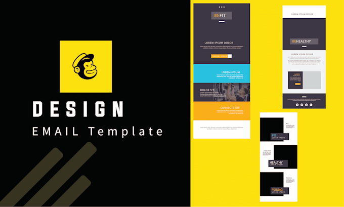 Design a creative and eye catching email template for you by Shayla_ux4 ...