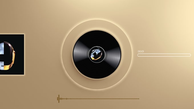 Do a nice audio visualizer for your music by Sfxguy | Fiverr