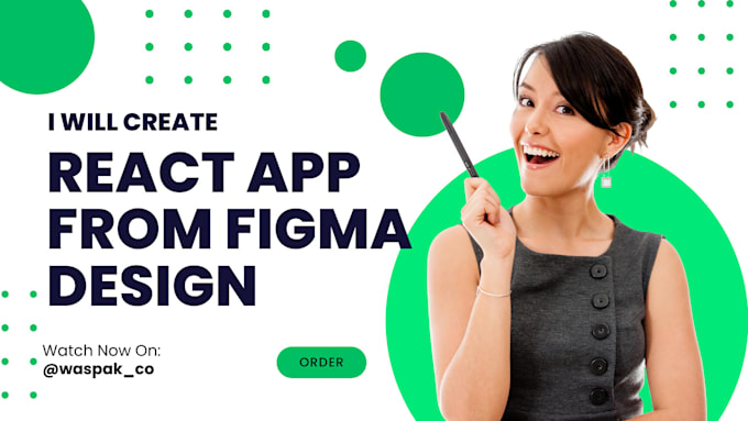 Convert design to responsive react website by Waspak_co | Fiverr