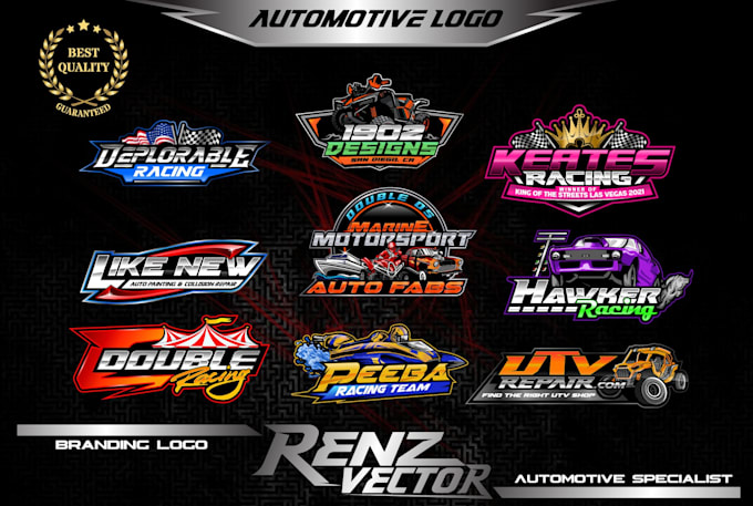 Design a satisfaction modern racing logo by Bessie_tromp | Fiverr