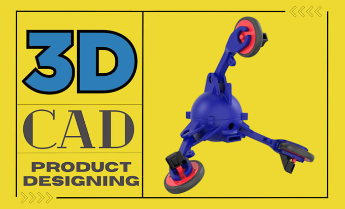 Do 3d cad product design and 3d rendering using solidworks by Engr_m_sohaib | Fiverr