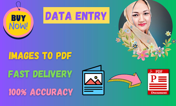 Retype images into ms word and send as pdf by Islaj_1 | Fiverr