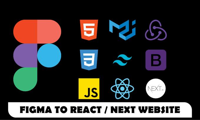 Convert figma to react js or next js website by Amancodex | Fiverr