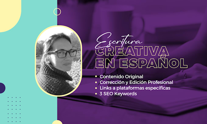 Creative writing and content writing in spanish by Celerb | Fiverr