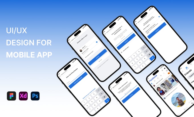 Do attractive mobile app ui ux design by Abbasali266 | Fiverr