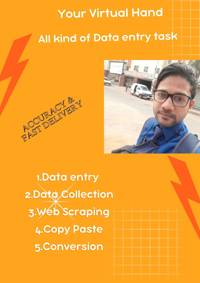 Do any data entry task as per requirements by Rizwanrizz5827 | Fiverr