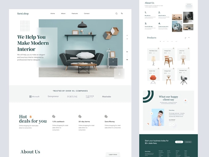Develop fix design your react js , html,css , node python, wep pages ...