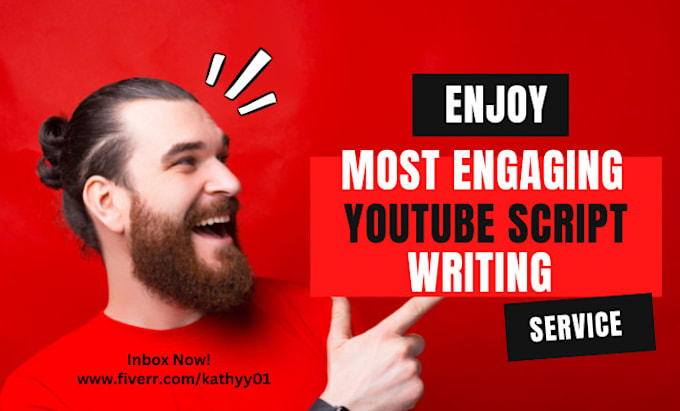 Write engaging youtube script, video script writing, and movie recap for you by Kathyy01 | Fiverr