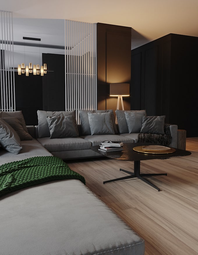 Make photorealistic 3d interior visualization by Mark_3d_visual | Fiverr