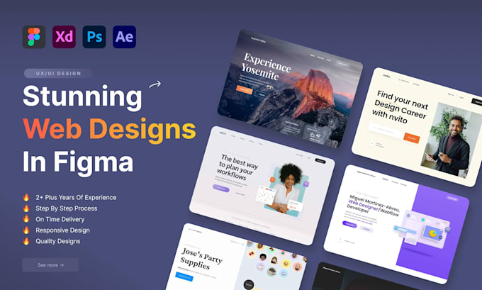 Design stunning frontend in figma for your website or app by Frontier ...