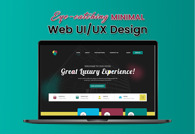Create eye catching website ui and ux design on figma, xd by Harshana_99 | Fiverr