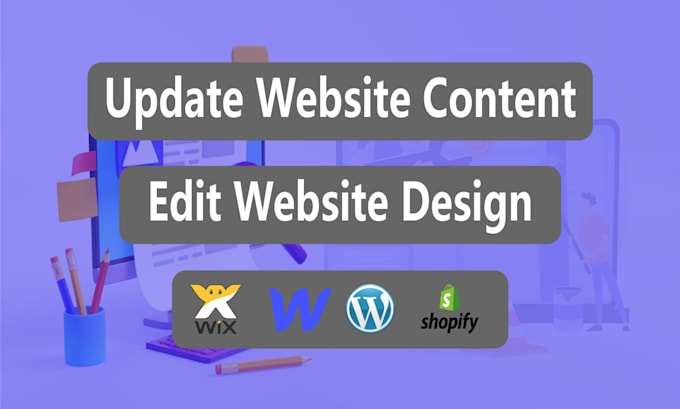 Update website content, redesign or edit wordpress website by Wpdev_amith | Fiverr