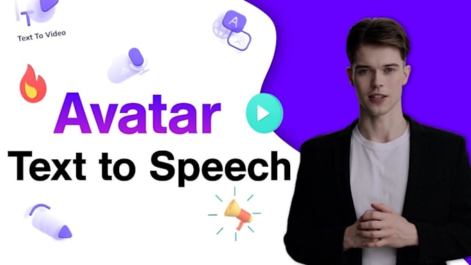 Create avatar videos by simply typing in text just give us script by ...