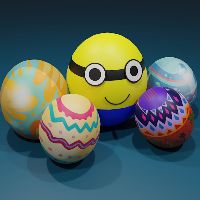 Make a simple 3d design by Michaelseptiano | Fiverr