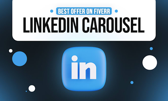 Create linkedin carousel post design by Lahcenall | Fiverr