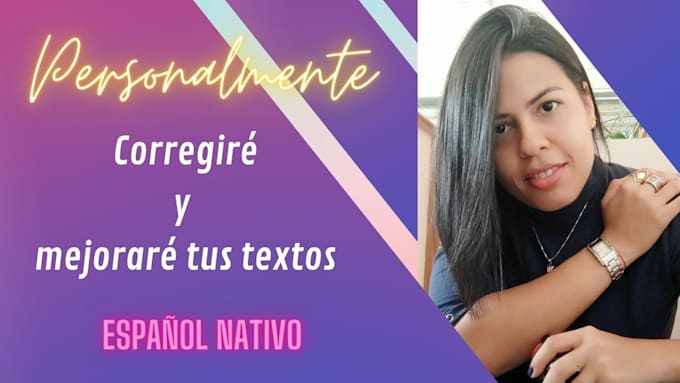 Revisar y editar cualquier texto en español by Carolinamurati | Fiverr