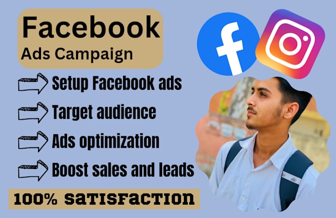 Do facebook ads campaign for your business by Isrofan | Fiverr