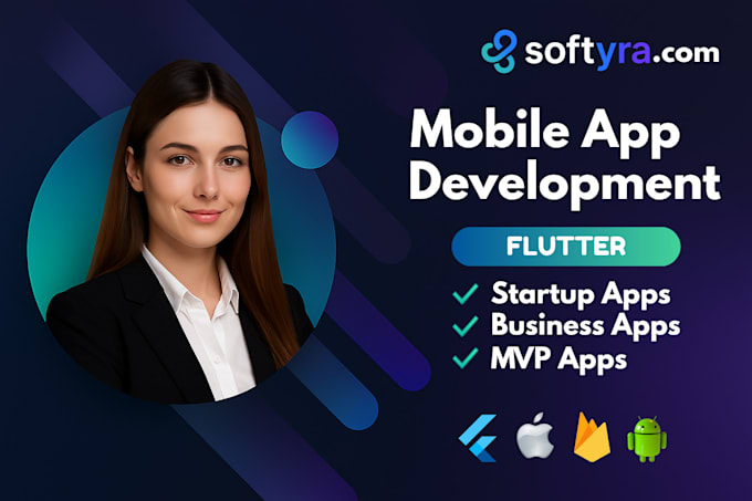 Do mobile app development, flutter app development using flutter framework by Nerdware_tech | Fiverr