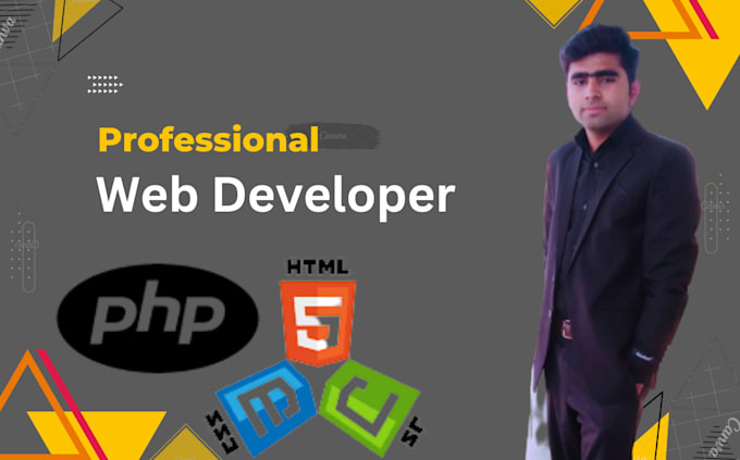 Develop Websites Using Html Css Javascript Php By Ahmad3323 Fiverr