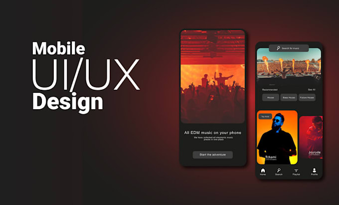 Design creative mobile app ui ux for ios and android by Noumanmahmood87 | Fiverr