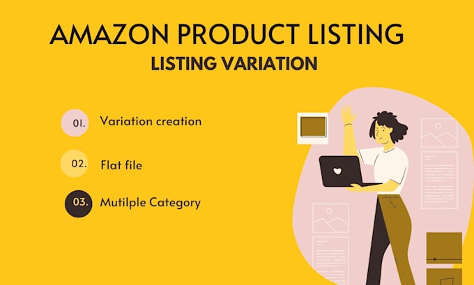 Create, merge, or fix your product listing and variations on amazon by ...