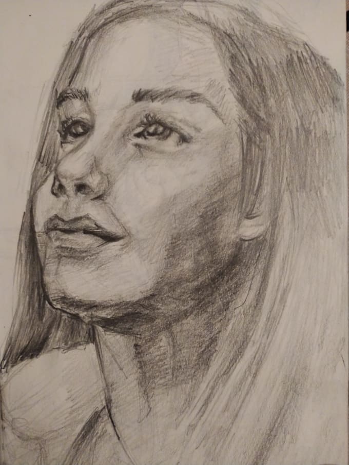 Design or draw anything you want as realistic pencil drawing or ...