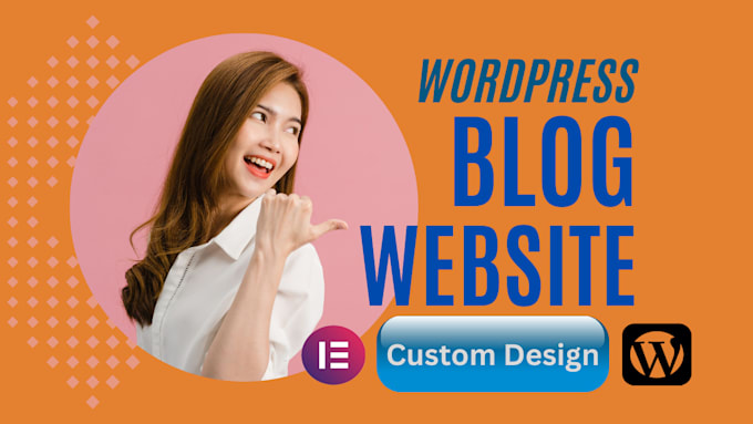 Creat and customized blog portfolio wordpress responsive website by Mosammatsadia | Fiverr