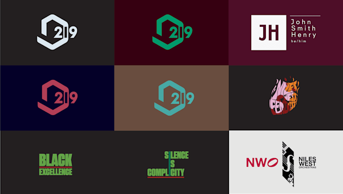 Design a clean typographic logo for personal or commercial use by ...