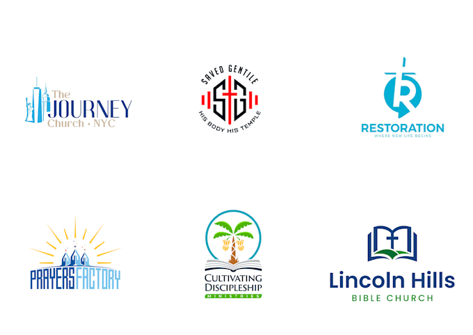 Do modern church ministry religious christian community logo by ...