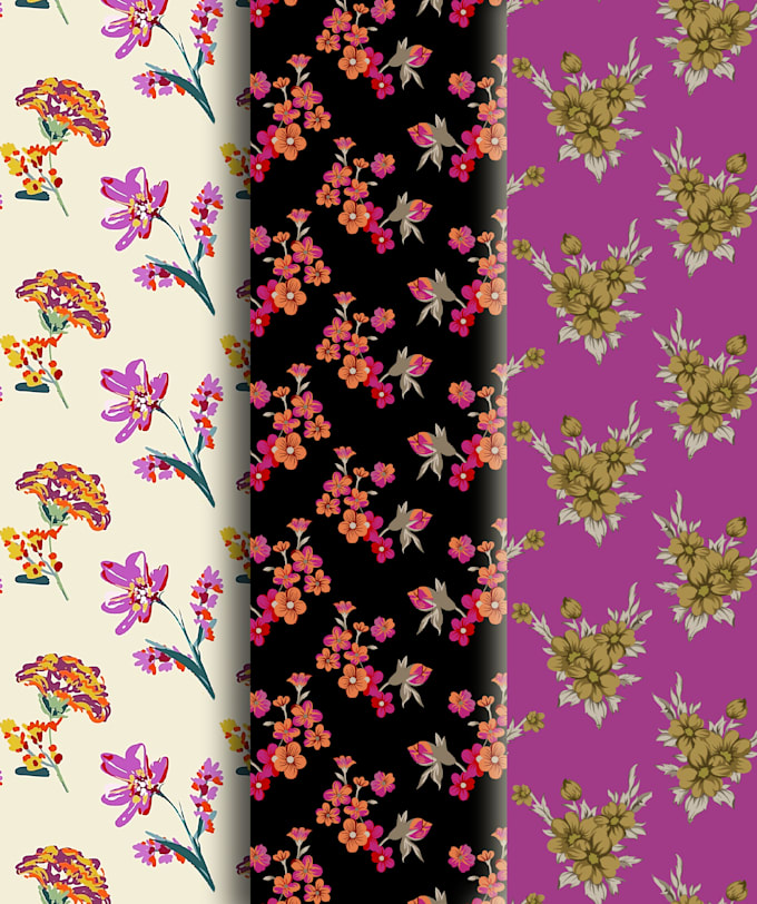 Create best seamless repeat patterns by Mianali794 | Fiverr