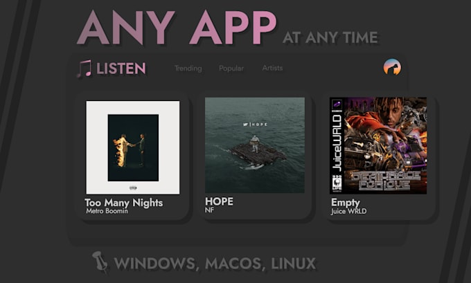 Develop a cross platform desktop application for you or your business ...