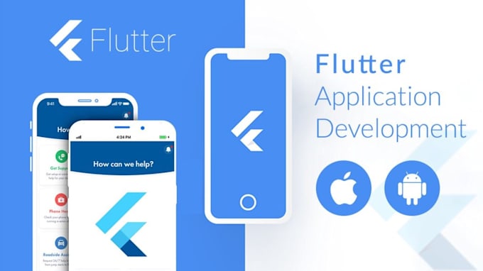 Develop android and ios mobile app using flutter mobile app development ...