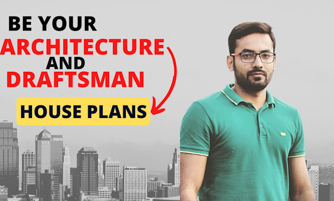 Be your architect and draftsman for house plan by Moeez_hassan | Fiverr