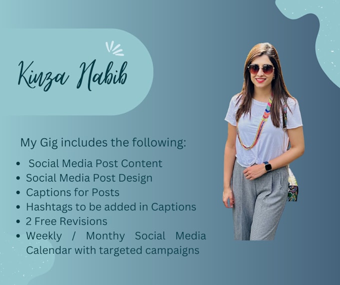 Get your social media posts ready with top notch designs by Kinza7710 ...