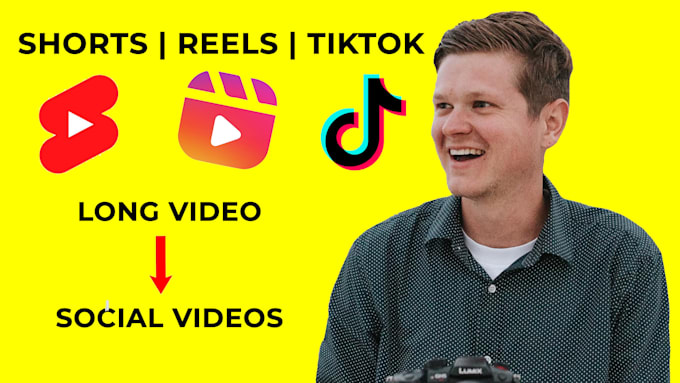 Edit long form video into short form vertical video for reels and ...